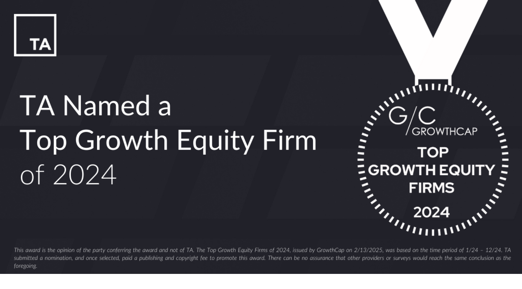 TA Named to GrowthCap’s 2024 List of Top Growth Equity Firms | News ...
